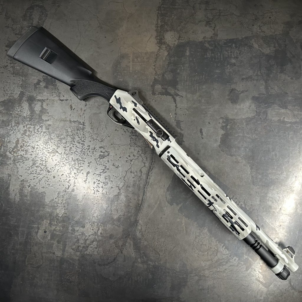 TRIARC Enhanced Benelli M4 Shotgun – Arctic MultiCam - TRIARC Systems